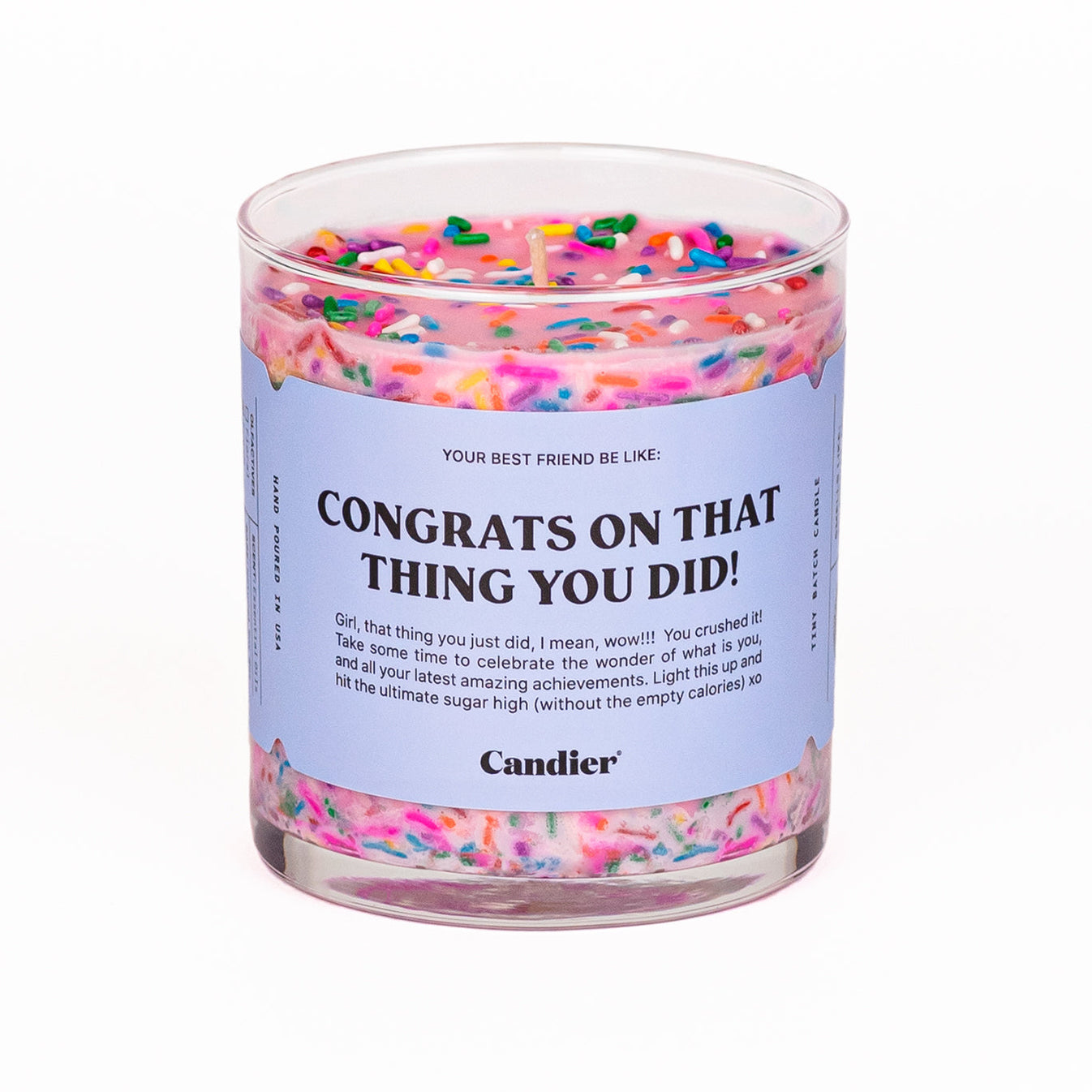 Guys N Gals - Congrats Candle – shopguysngals